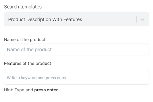 Product Description Generator by TextCortex